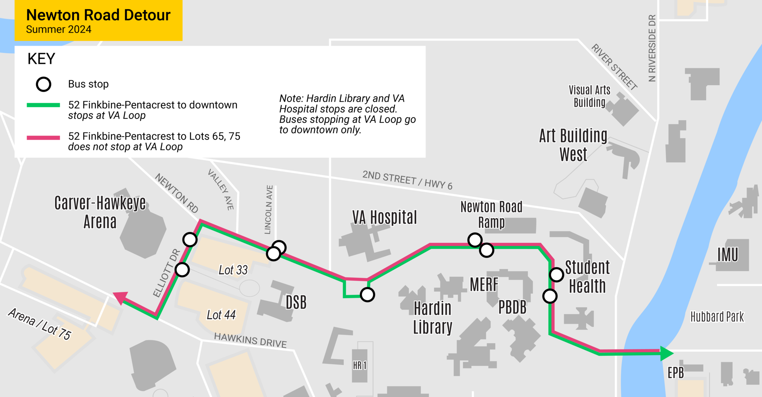 CAMBUS service alert: impacts to Newton Road beginning in May 2024 ...